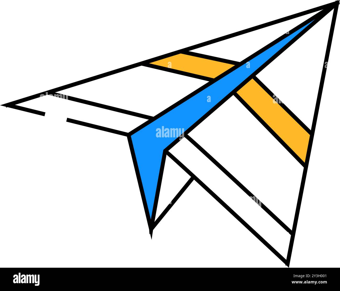 Businessman send email marketing Stock Vector Images - Alamy