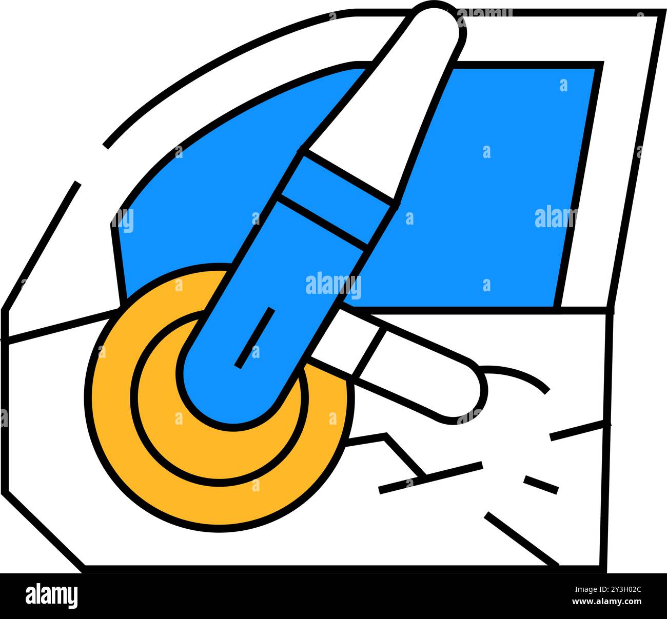 Car door details Stock Vector Images - Alamy