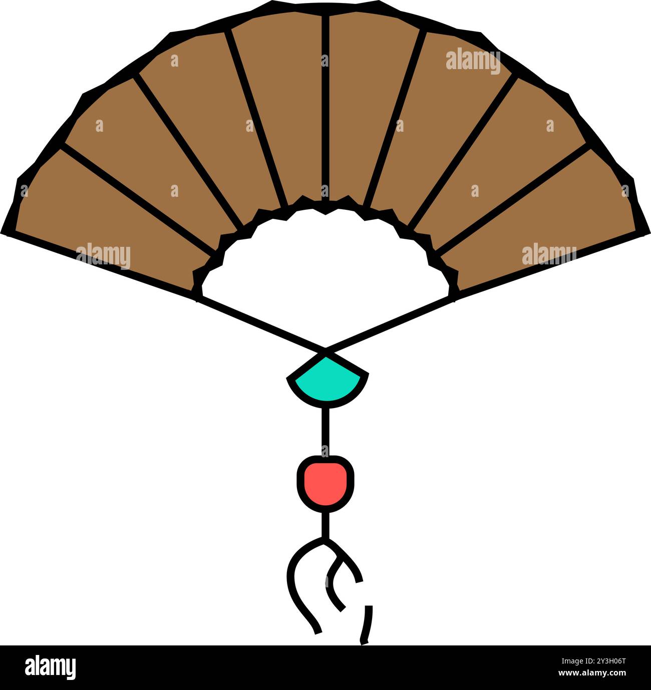 fan accessory icon color illustration Stock Vector Image & Art - Alamy