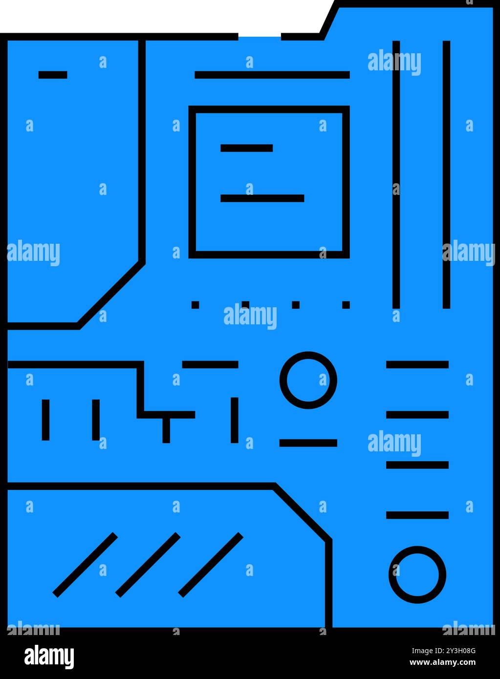 Motherboard ram disk Cut Out Stock Images & Pictures - Alamy