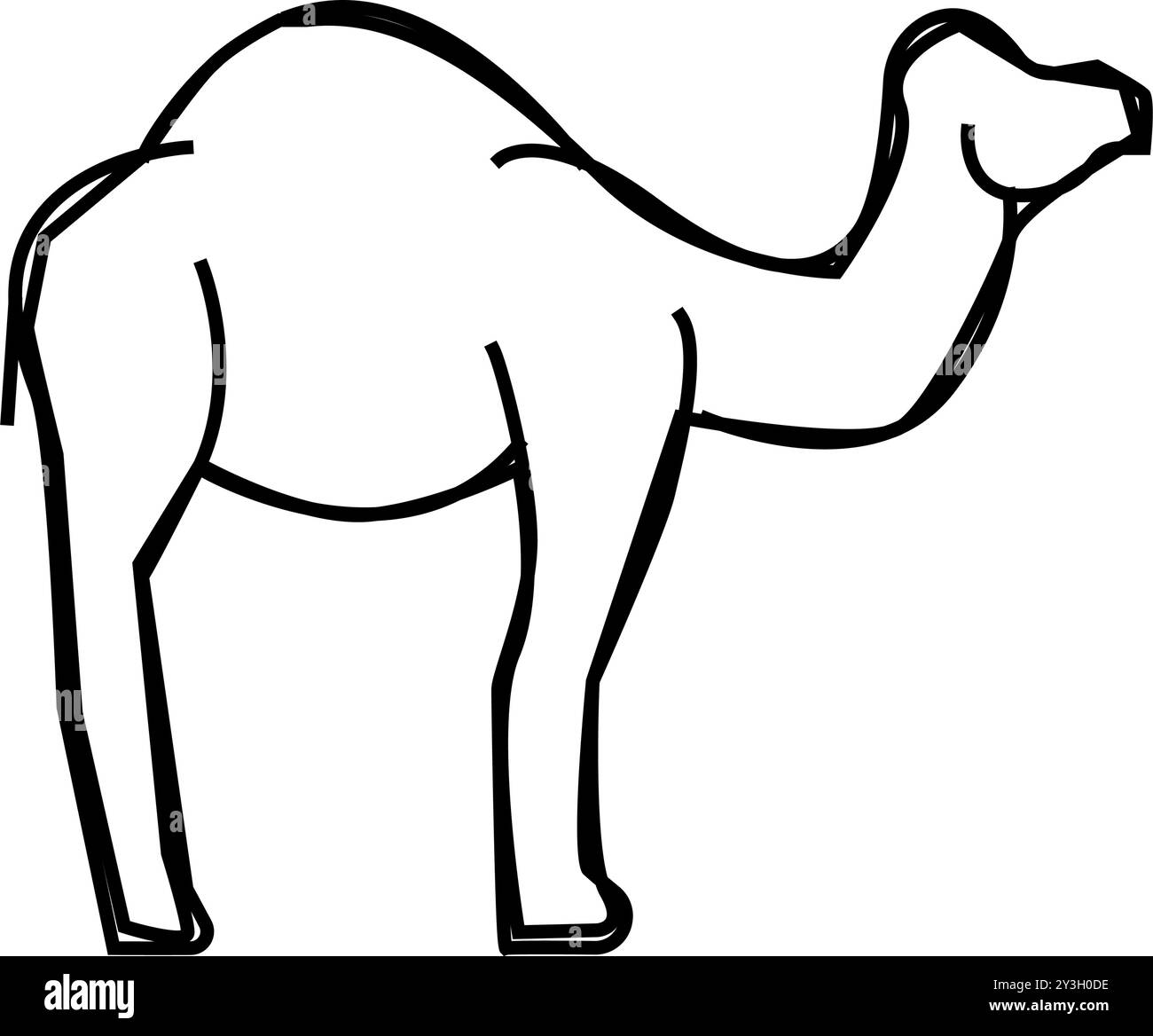 camel animal icon color illustration Stock Vector Image & Art - Alamy