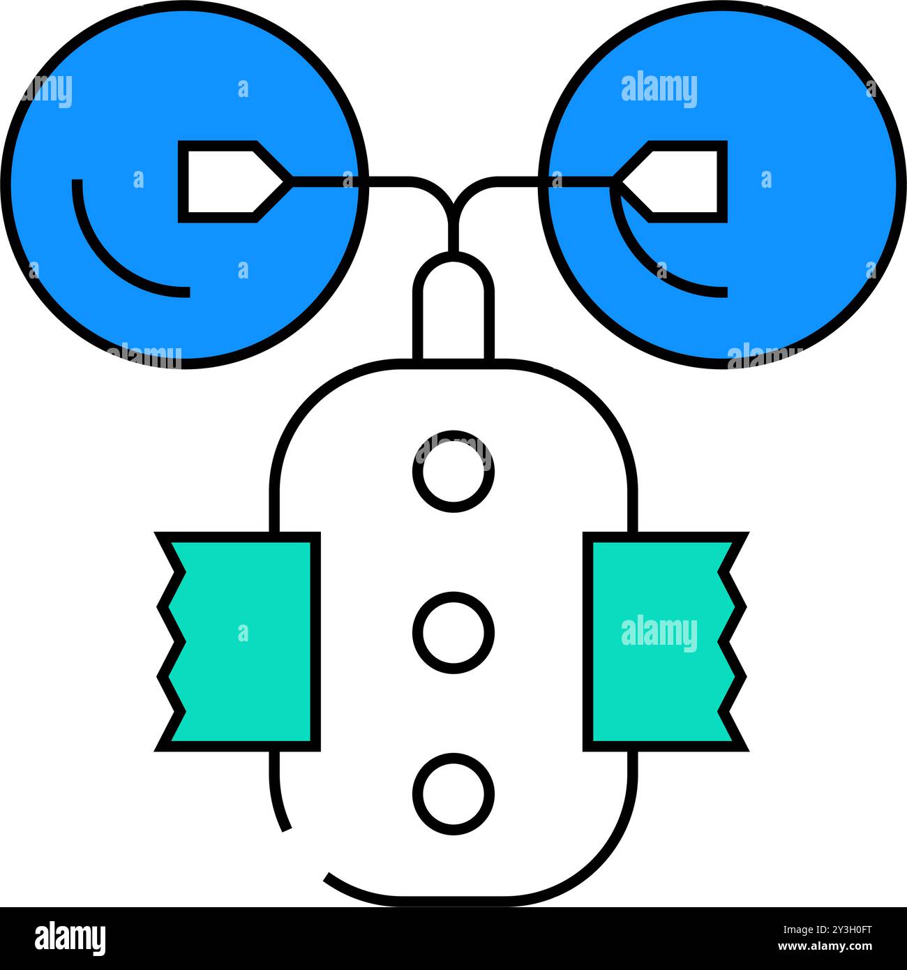 stimulant device icon color illustration Stock Vector Image & Art - Alamy