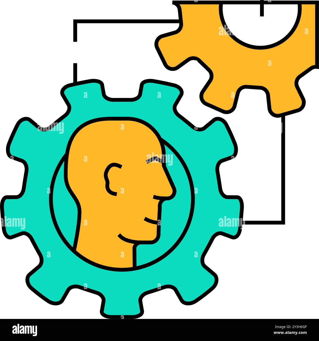 ability leader icon color illustration Stock Vector Image & Art - Alamy