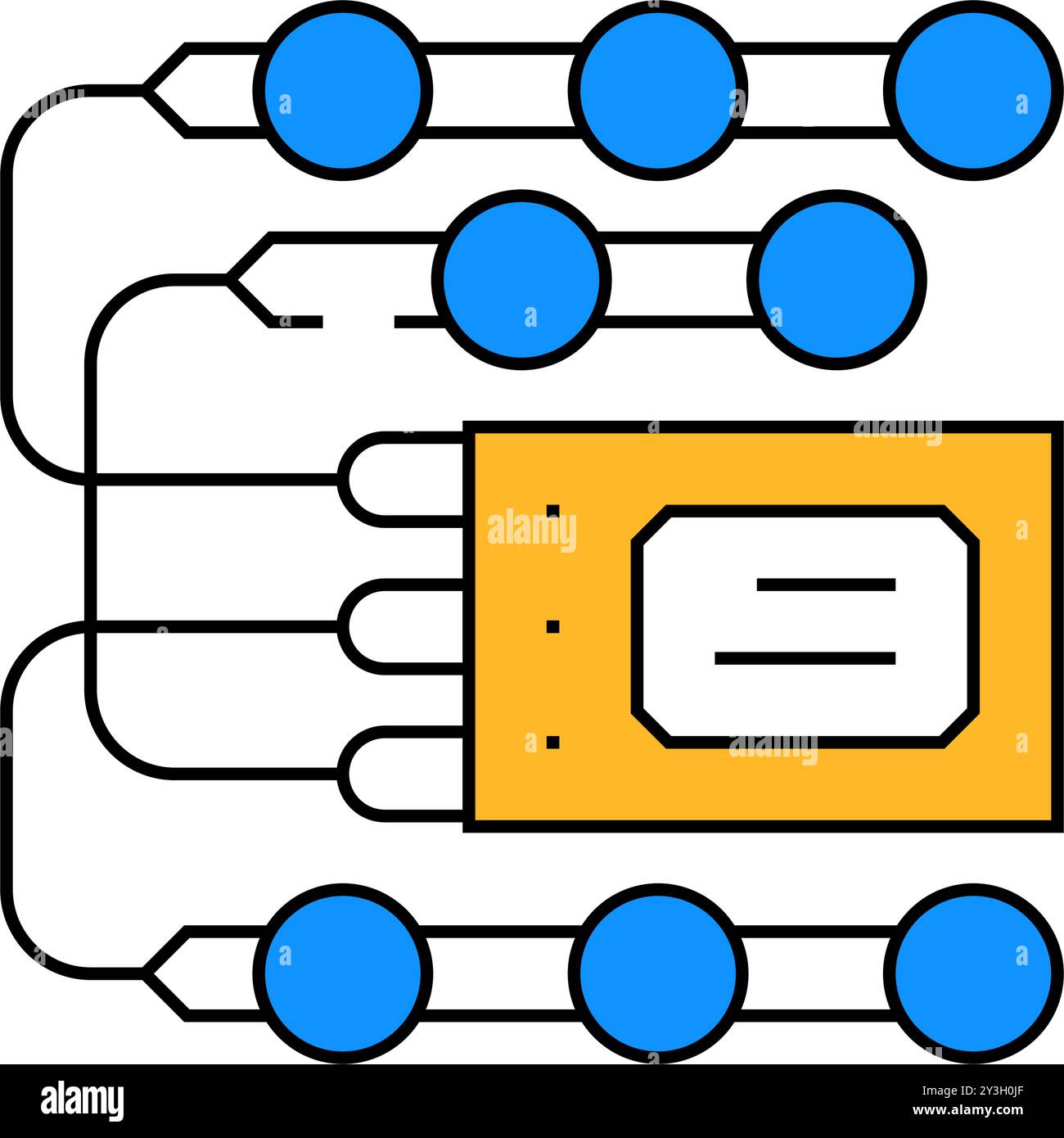 electronic stimulant icon color illustration Stock Vector Image & Art ...