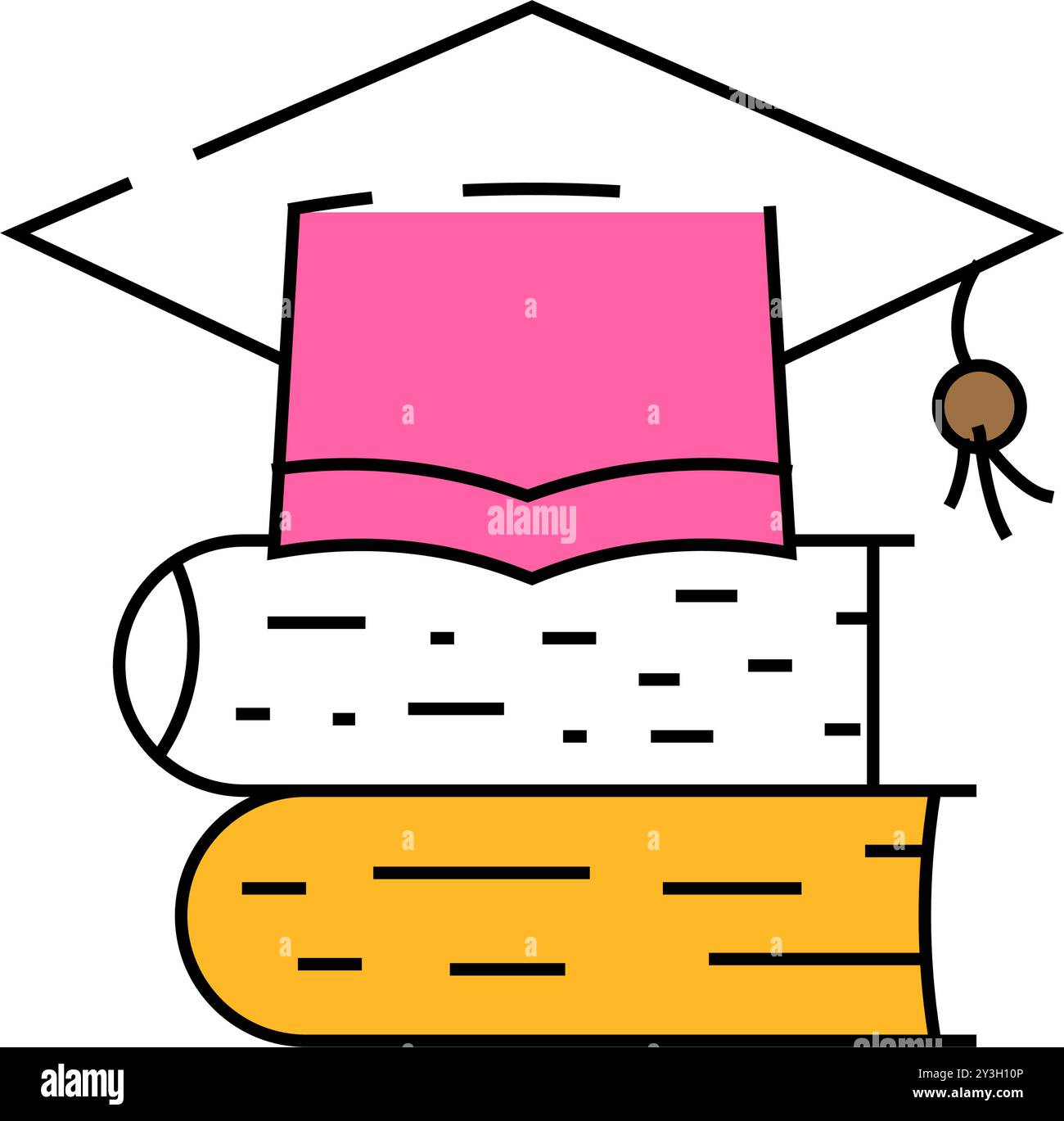 Graduate shelf Stock Vector Images - Alamy