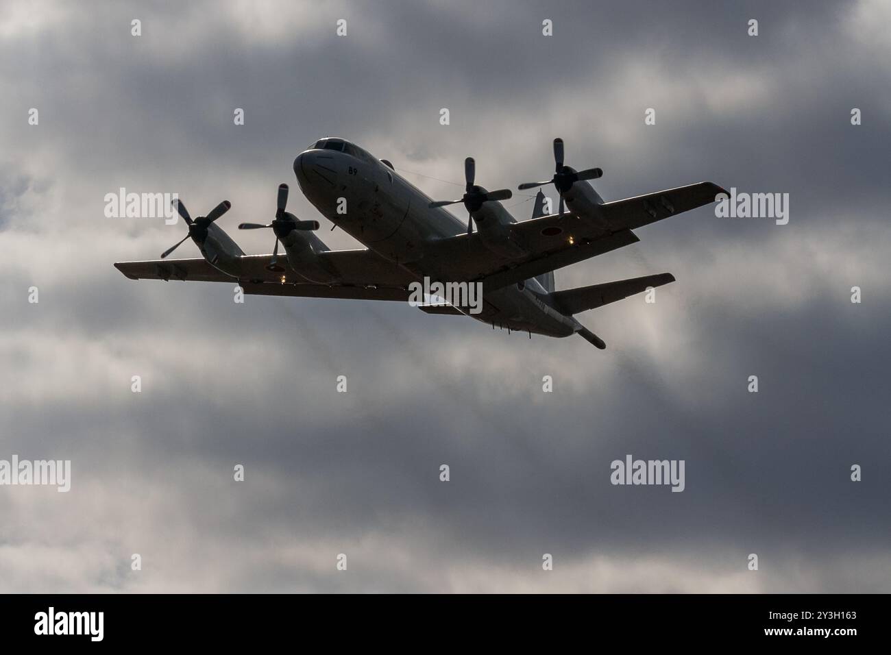 Lockheed P-3C Orion Maritime reconnaissance aircraft with the Japanese ...