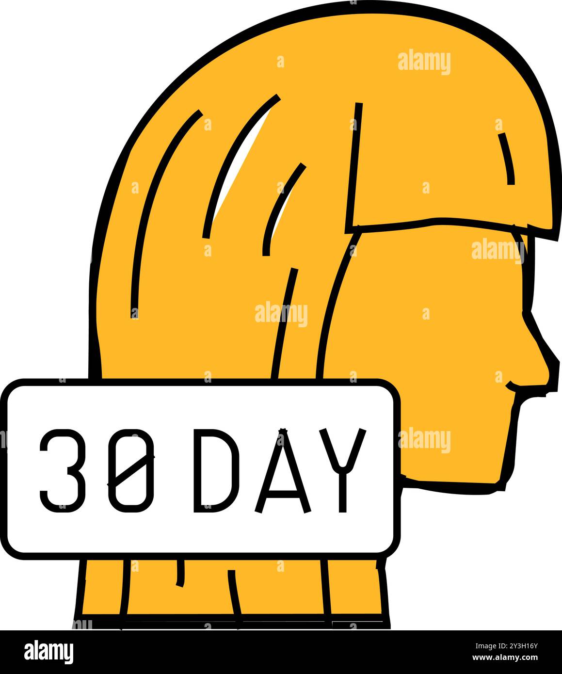 Hair cutting time Stock Vector Images - Alamy