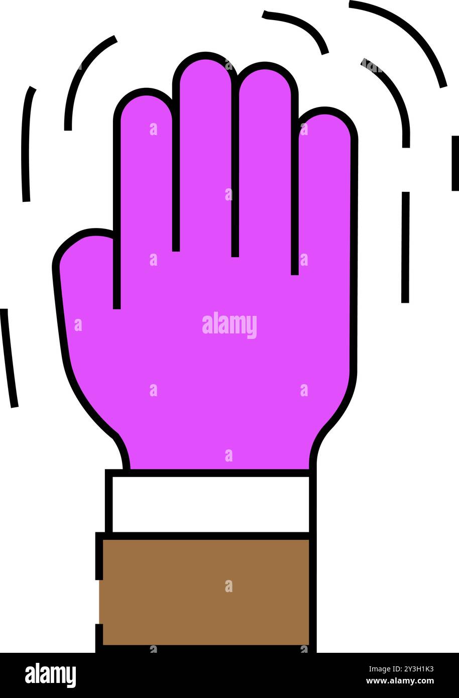 Shaking fear Stock Vector Images - Alamy