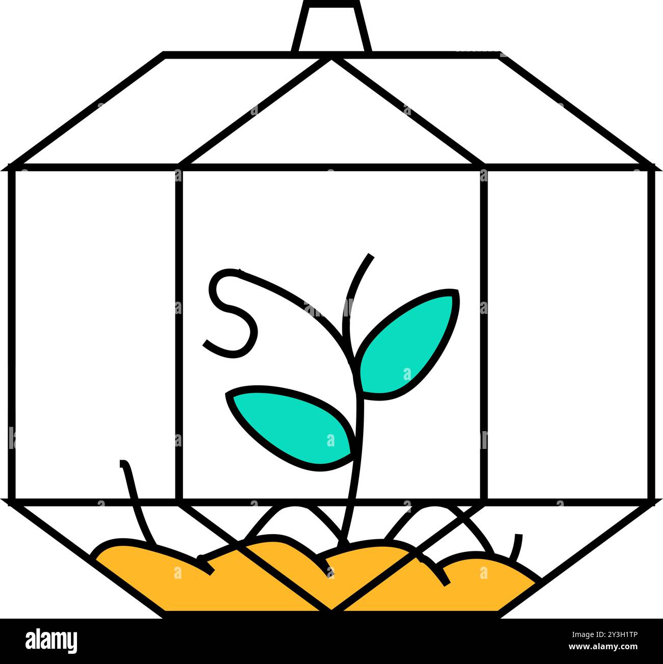 florarium equipment icon color illustration Stock Vector Image & Art ...