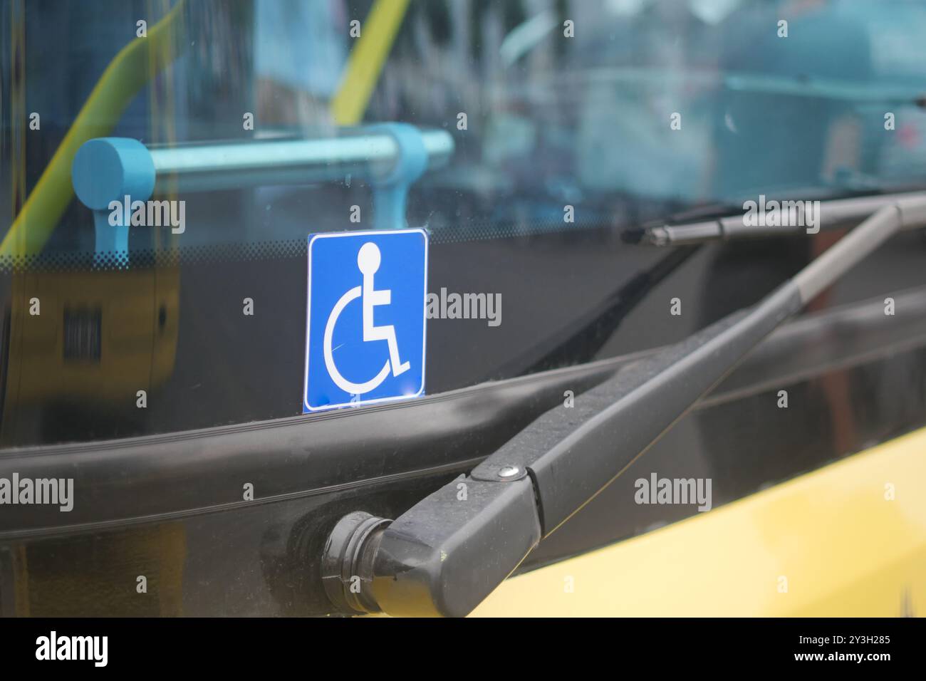 Enhancing accessibility with yellow checkerboard symbols for public ...