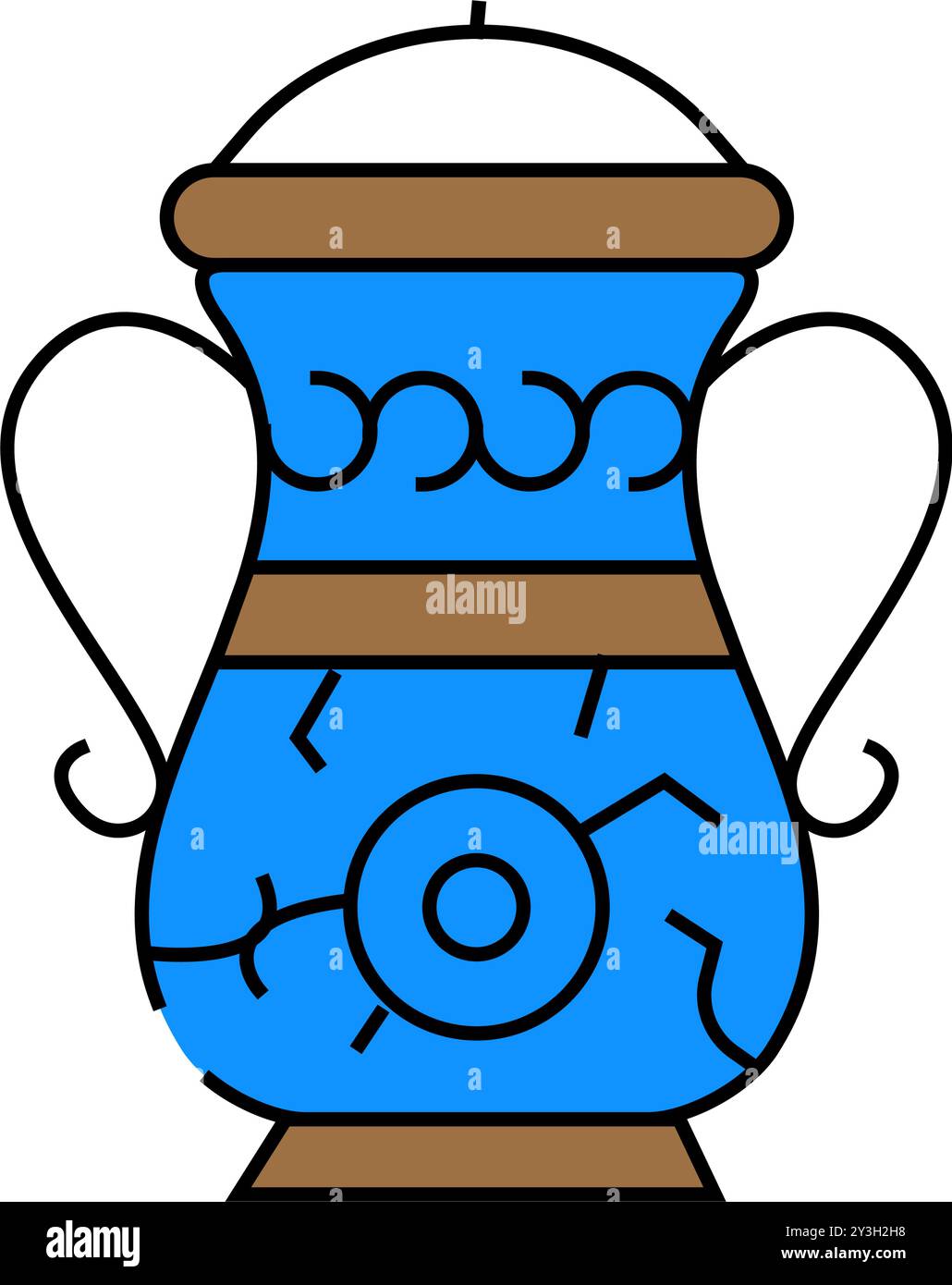 jug vintage icon color illustration Stock Vector Image & Art - Alamy