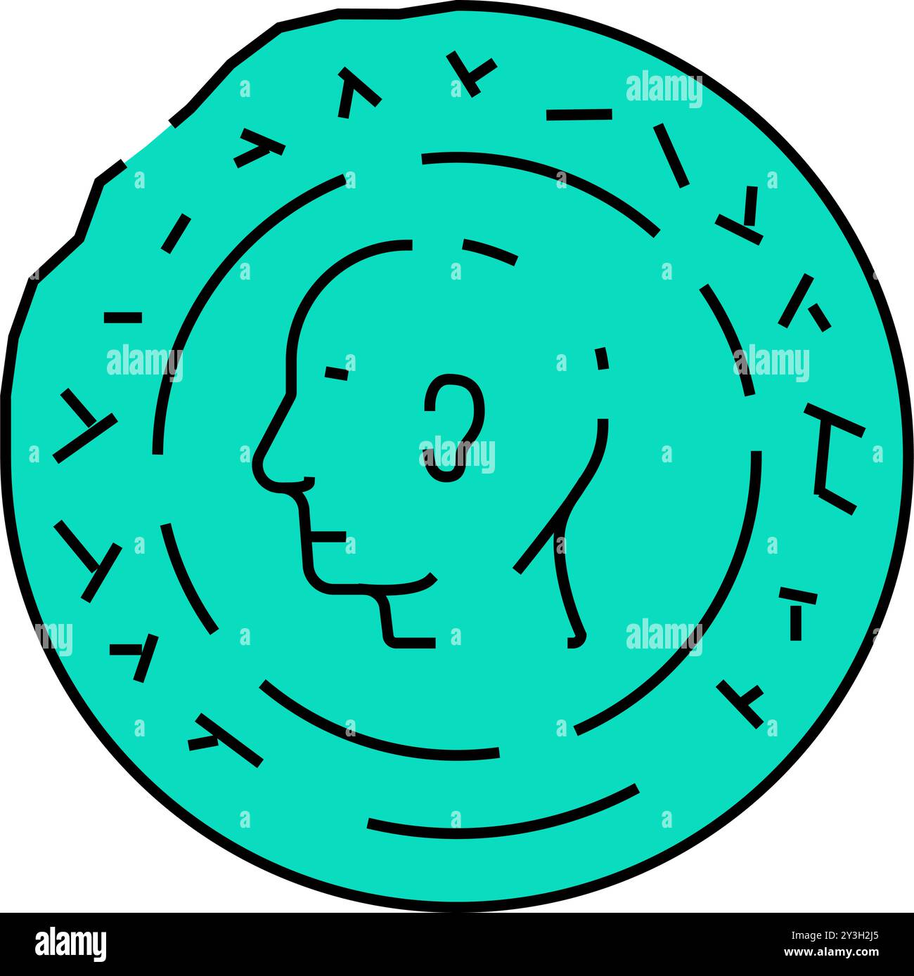 ancient coin icon color illustration Stock Vector Image & Art - Alamy