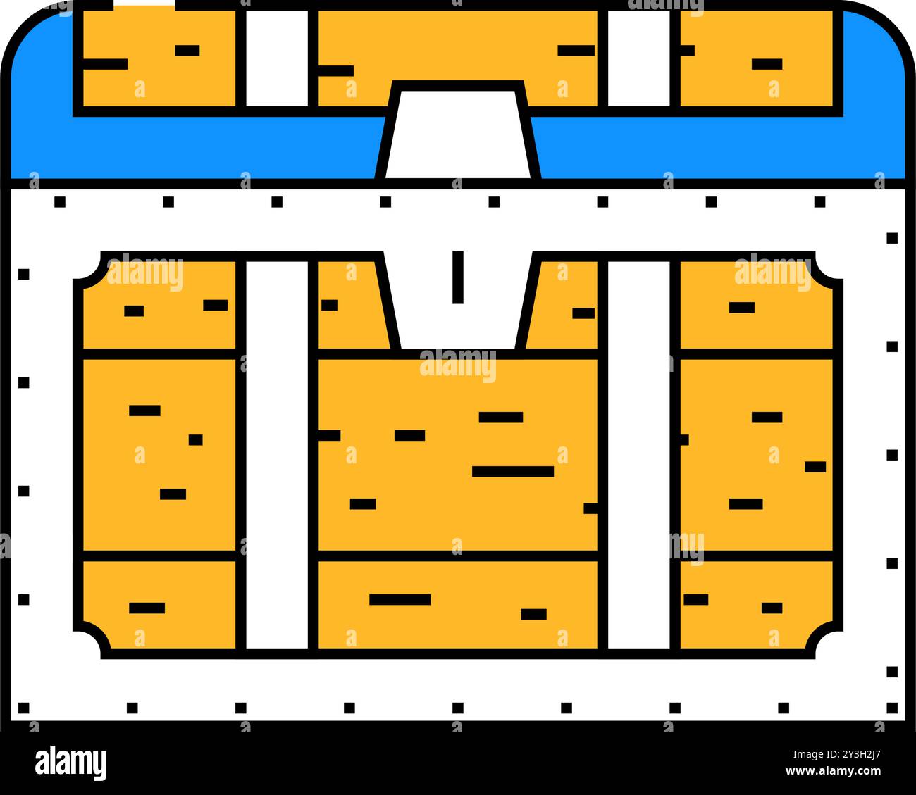 chest with treasure icon color illustration Stock Vector Image & Art ...