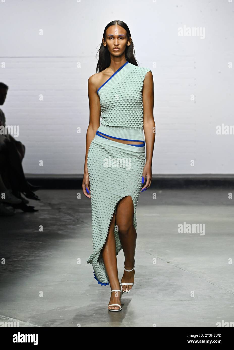 LONDON, UK. 13th Sep, 2024. Chet Lo SS25 Runway show at 180 Strand ...