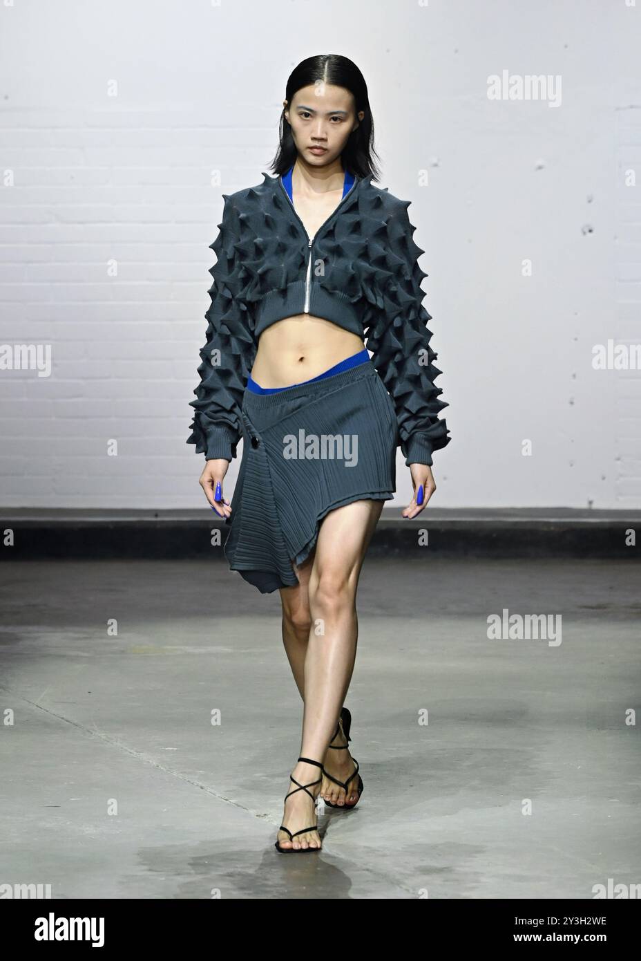 LONDON, UK. 13th Sep, 2024. Chet Lo SS25 Runway show at 180 Strand ...