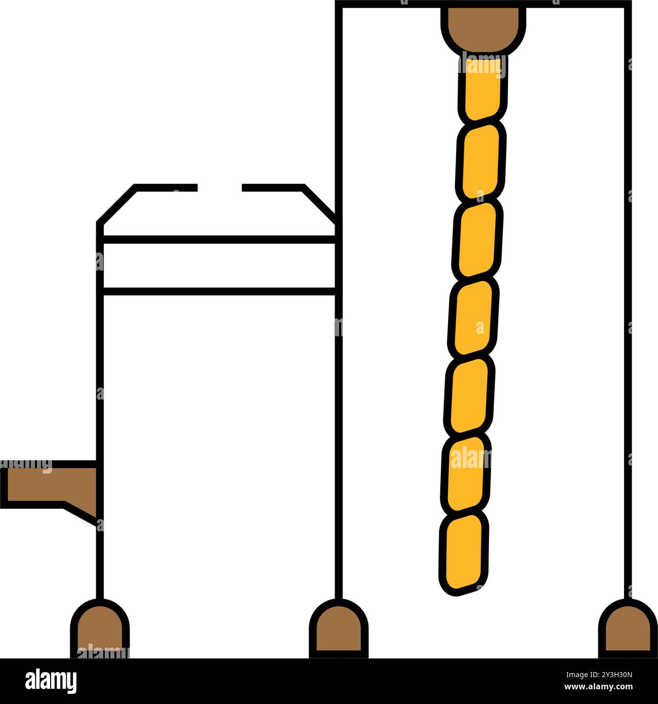 Fitness loops Cut Out Stock Images & Pictures - Alamy