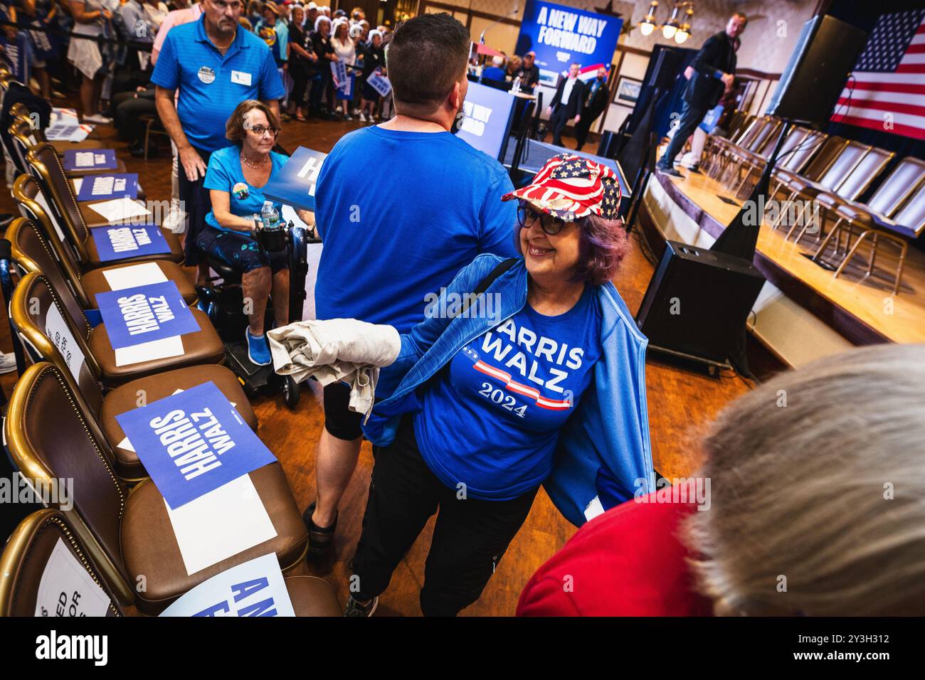 September 13, 2024, Chicago, Illinois, USA: Second Gentleman of the ...