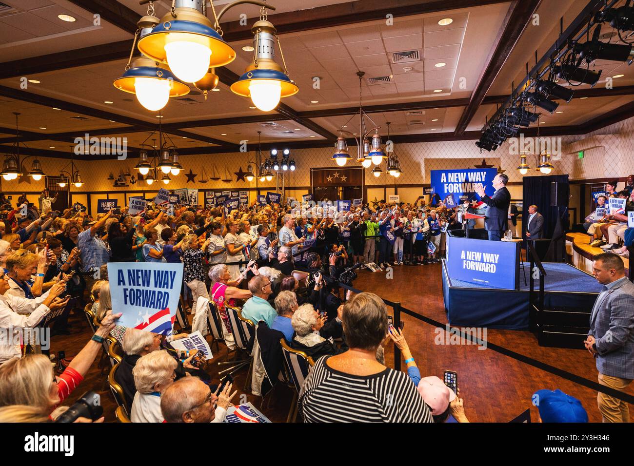 September 13, 2024, Chicago, Illinois, USA: Second Gentleman of the ...