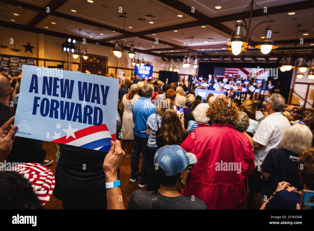 September 13, 2024, Chicago, Illinois, USA: Second Gentleman of the ...