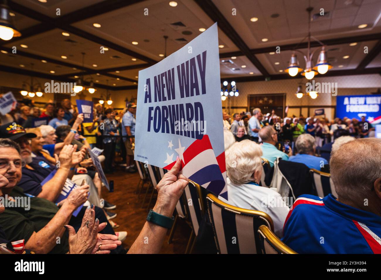 September 13, 2024, Chicago, Illinois, USA: Second Gentleman of the ...
