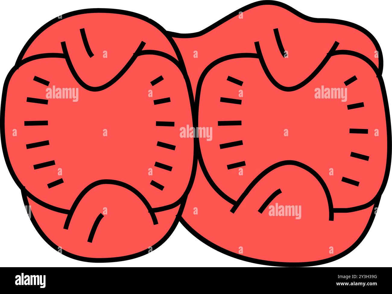 broiler stomachs icon color illustration Stock Vector Image & Art - Alamy