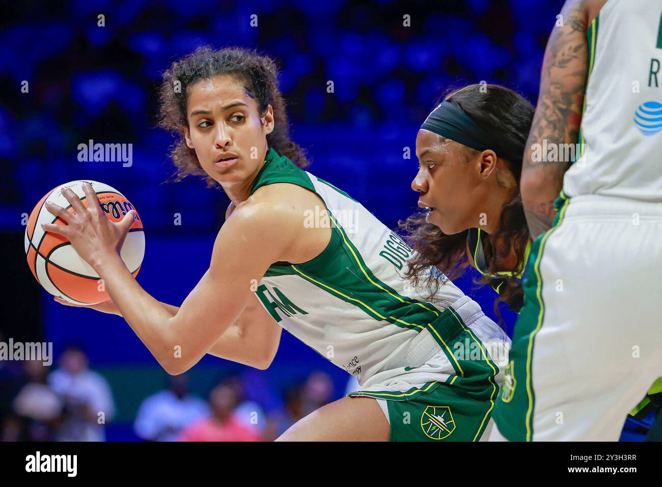 September 13, 2024, Arlington, Texas, USA: Seattle Storm guard SKYLAR ...