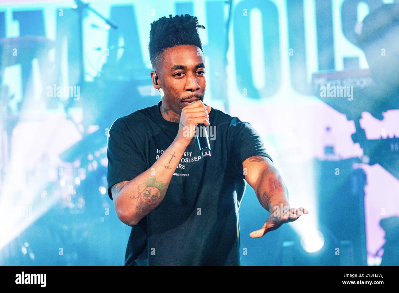 Daniel Nwosu Jr, well known as Dax performs at CCMA Housel as part of ...