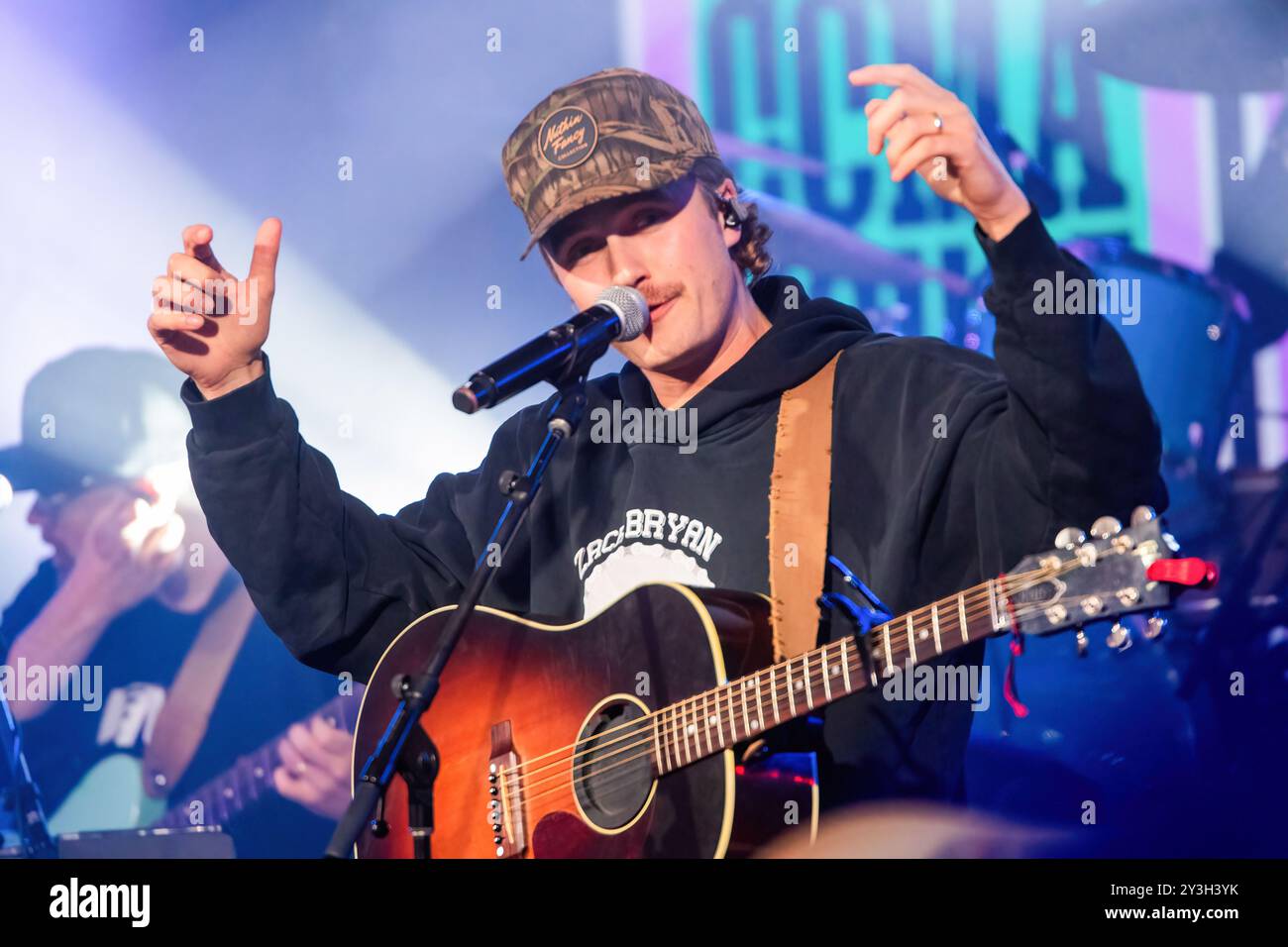 Edmonton, Canada. 12th Sep, 2024. Owen Riegling performs at CCMA Housel ...