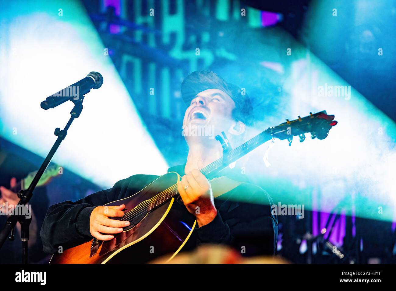 Edmonton, Canada. 12th Sep, 2024. Owen Riegling performs at CCMA Housel ...