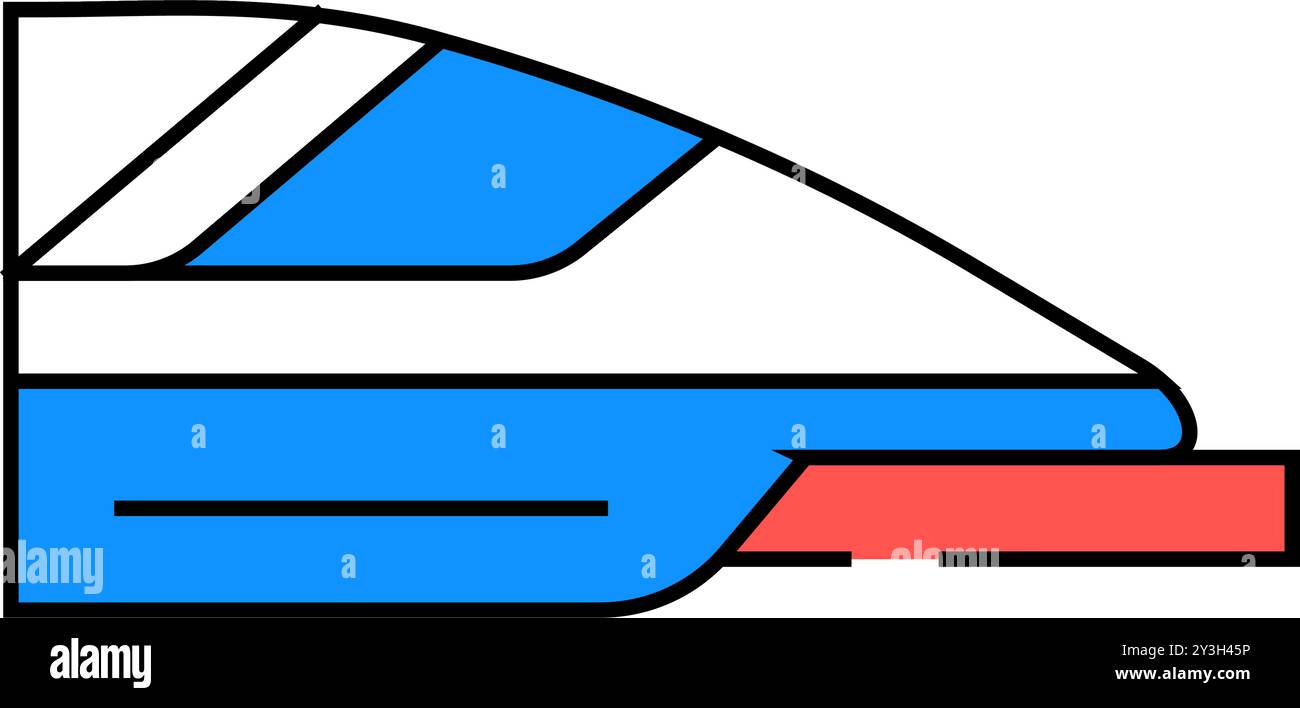 High speed double deck Stock Vector Images - Alamy