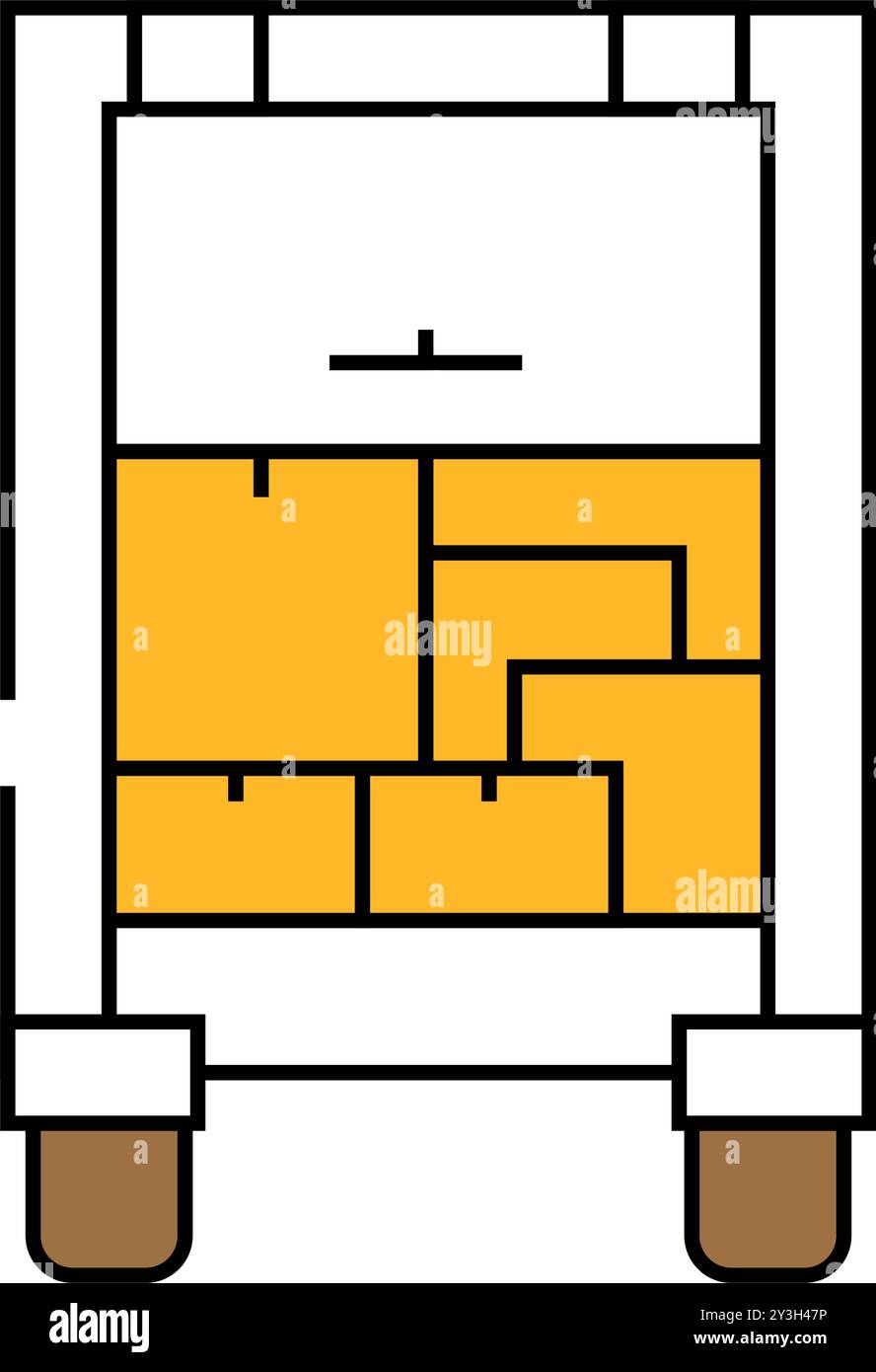 truck wholesale icon color illustration Stock Vector Image & Art - Alamy