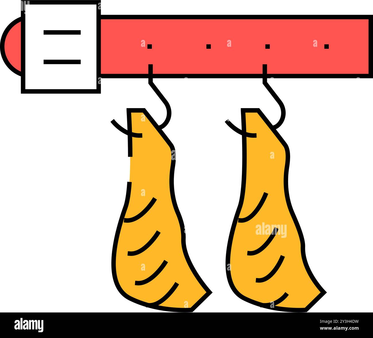 carcass conveyor icon color illustration Stock Vector Image & Art - Alamy