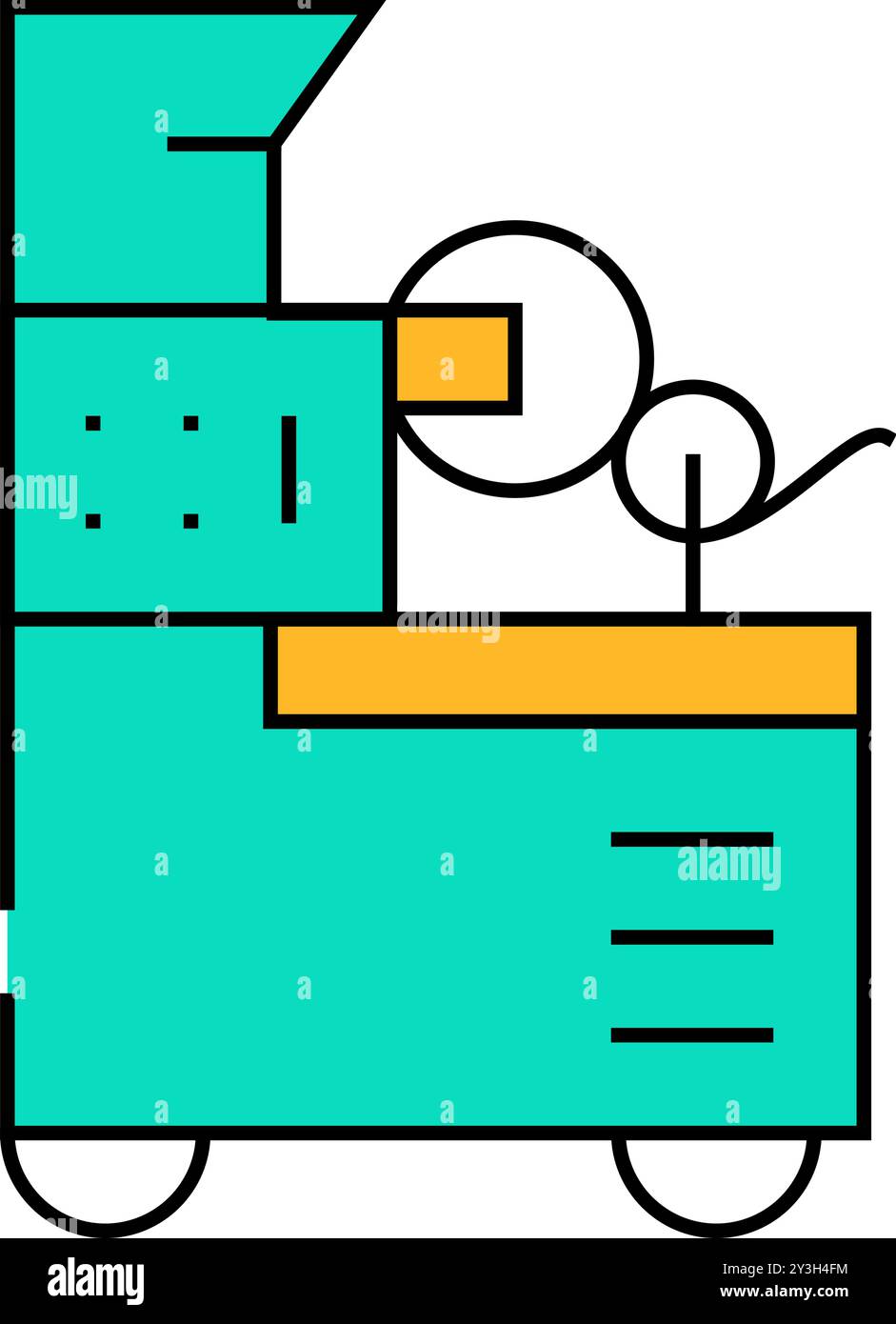 packing machines icon color illustration Stock Vector Image & Art - Alamy