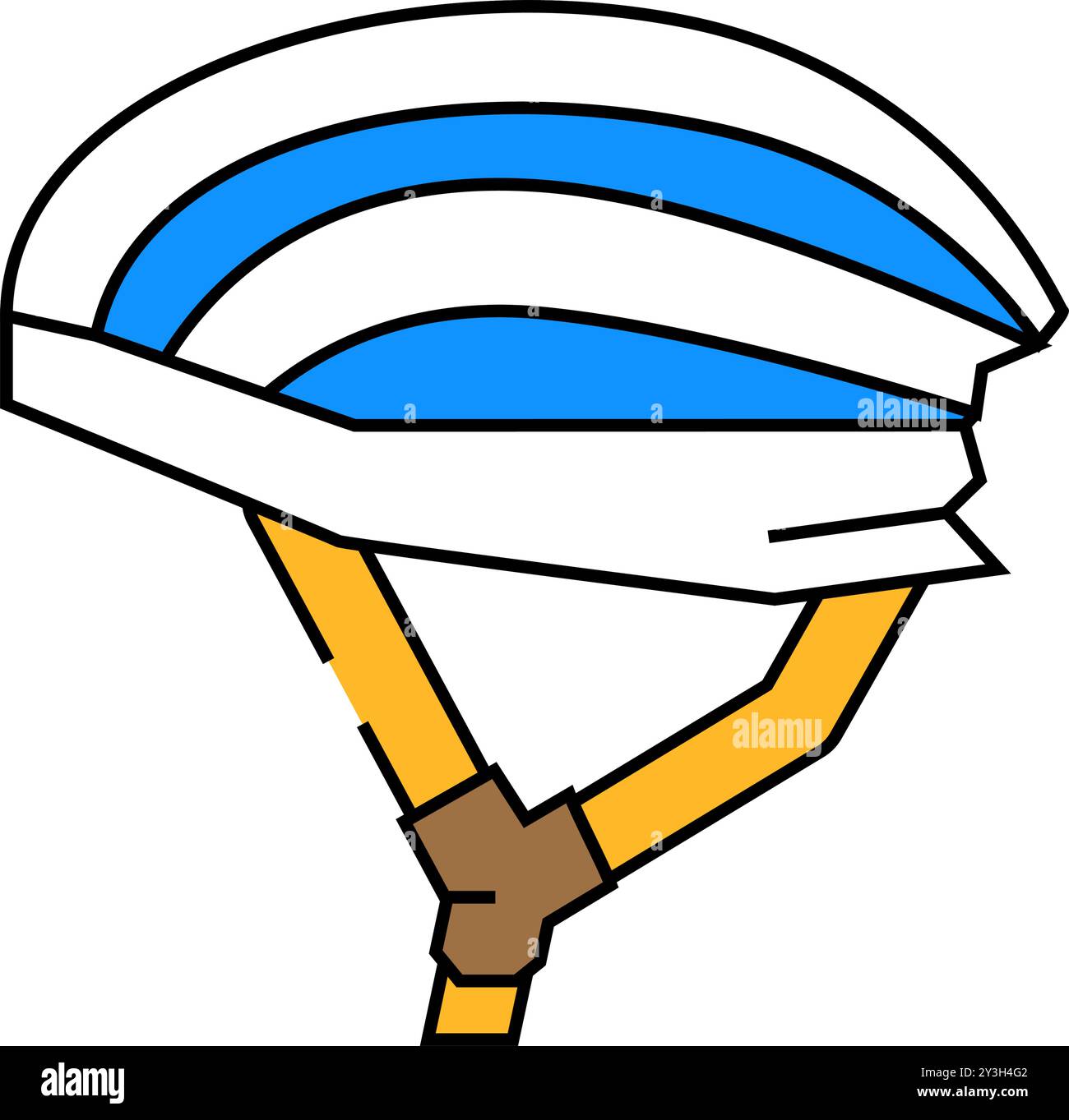 Child riding tricycle with helmet Stock Vector Images - Alamy