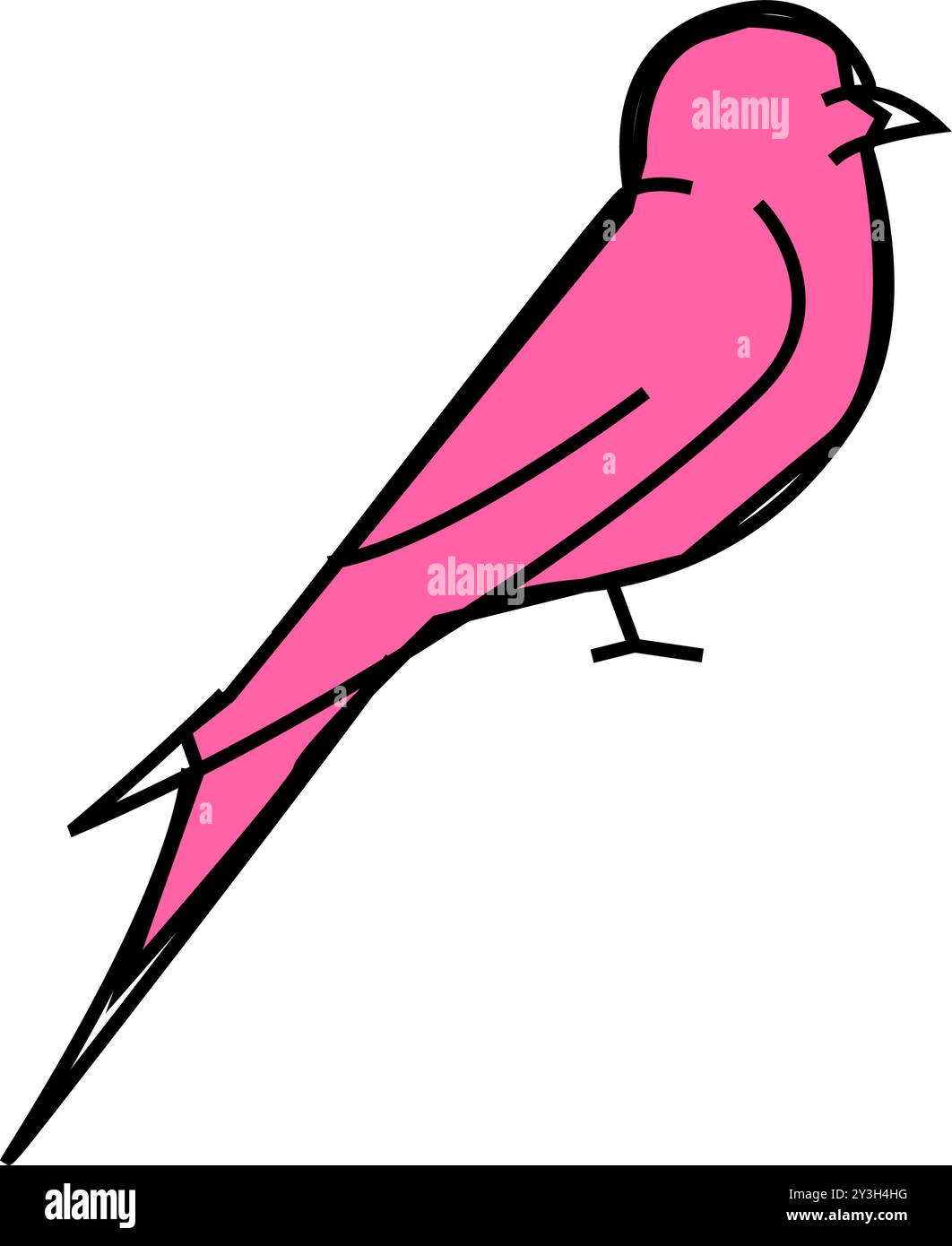 swift bird icon color illustration Stock Vector Image & Art - Alamy