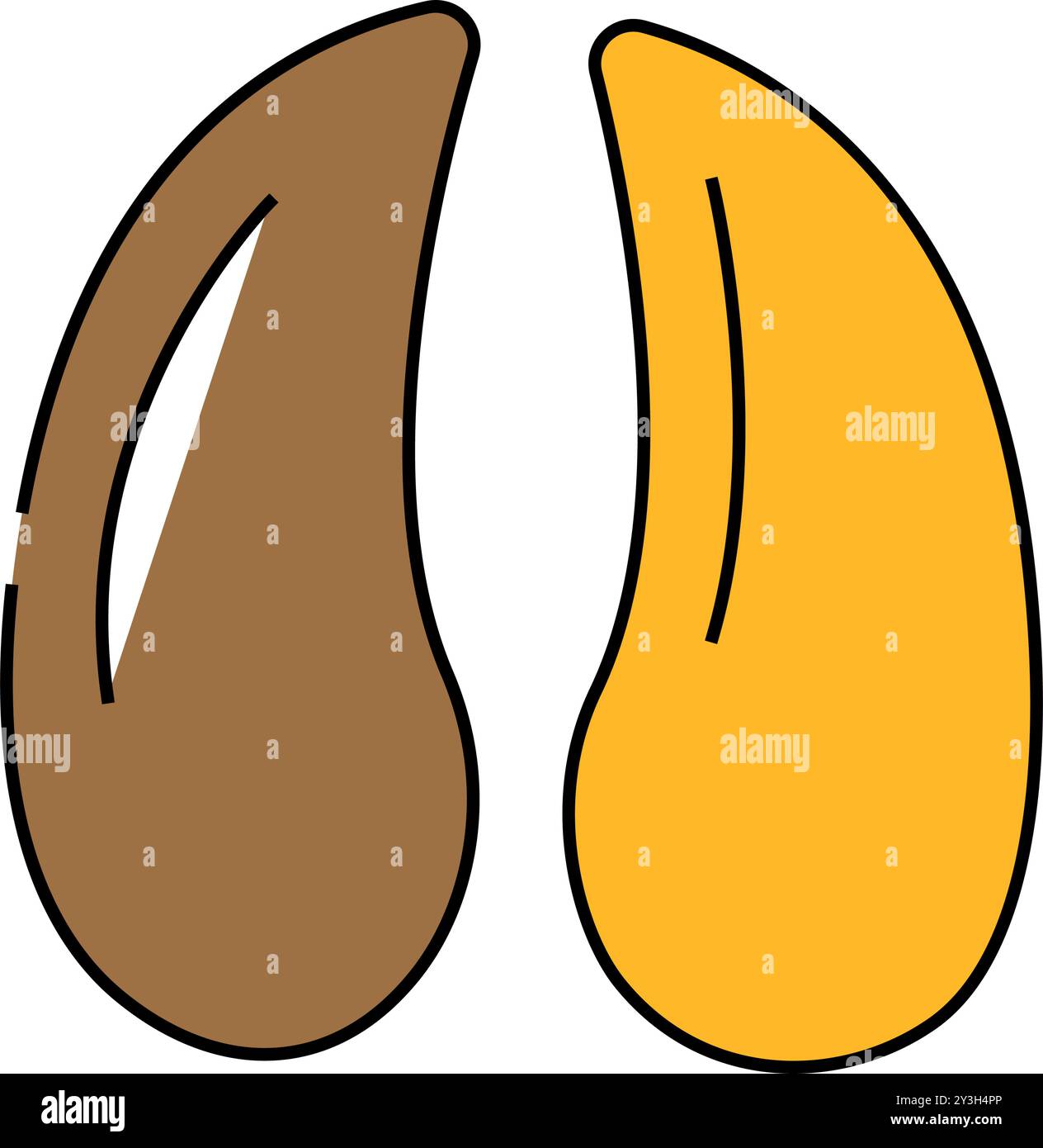 sheep farm animal hoof print icon color illustration Stock Vector Image ...