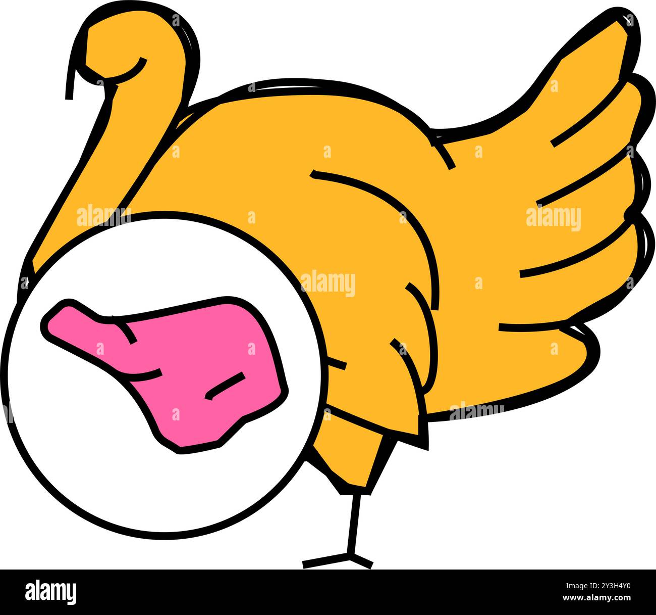 Turkey beef jerky meat Stock Vector Images - Alamy