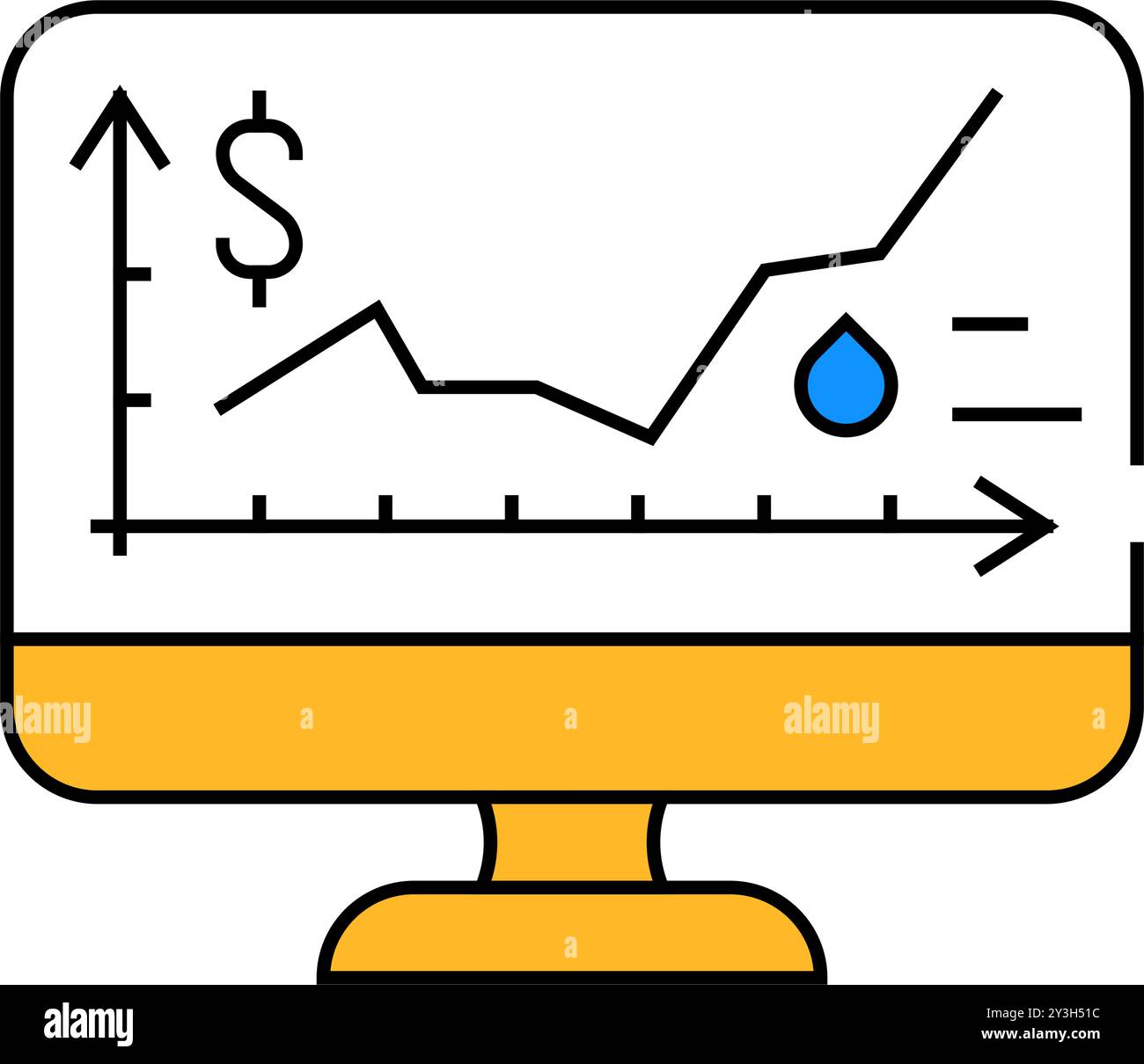 price rise wholesale icon color illustration Stock Vector Image & Art ...