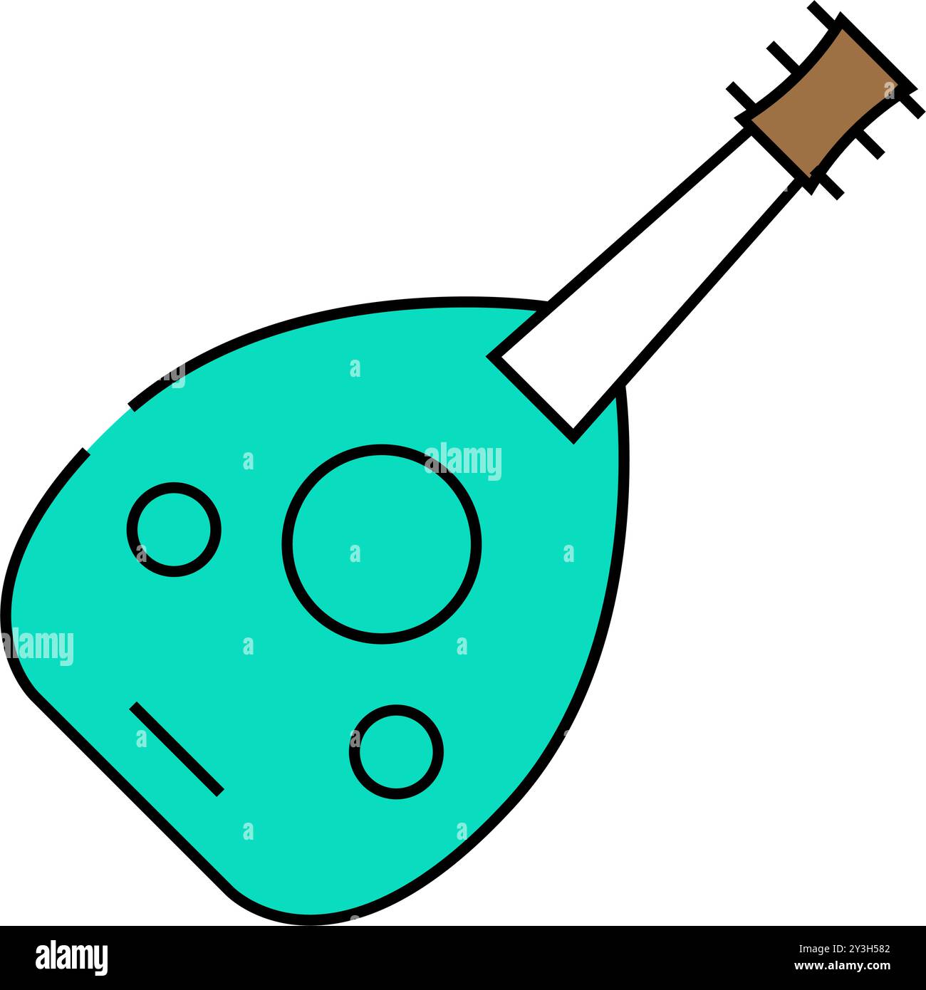 middle eastern music icon color illustration Stock Vector Image & Art ...