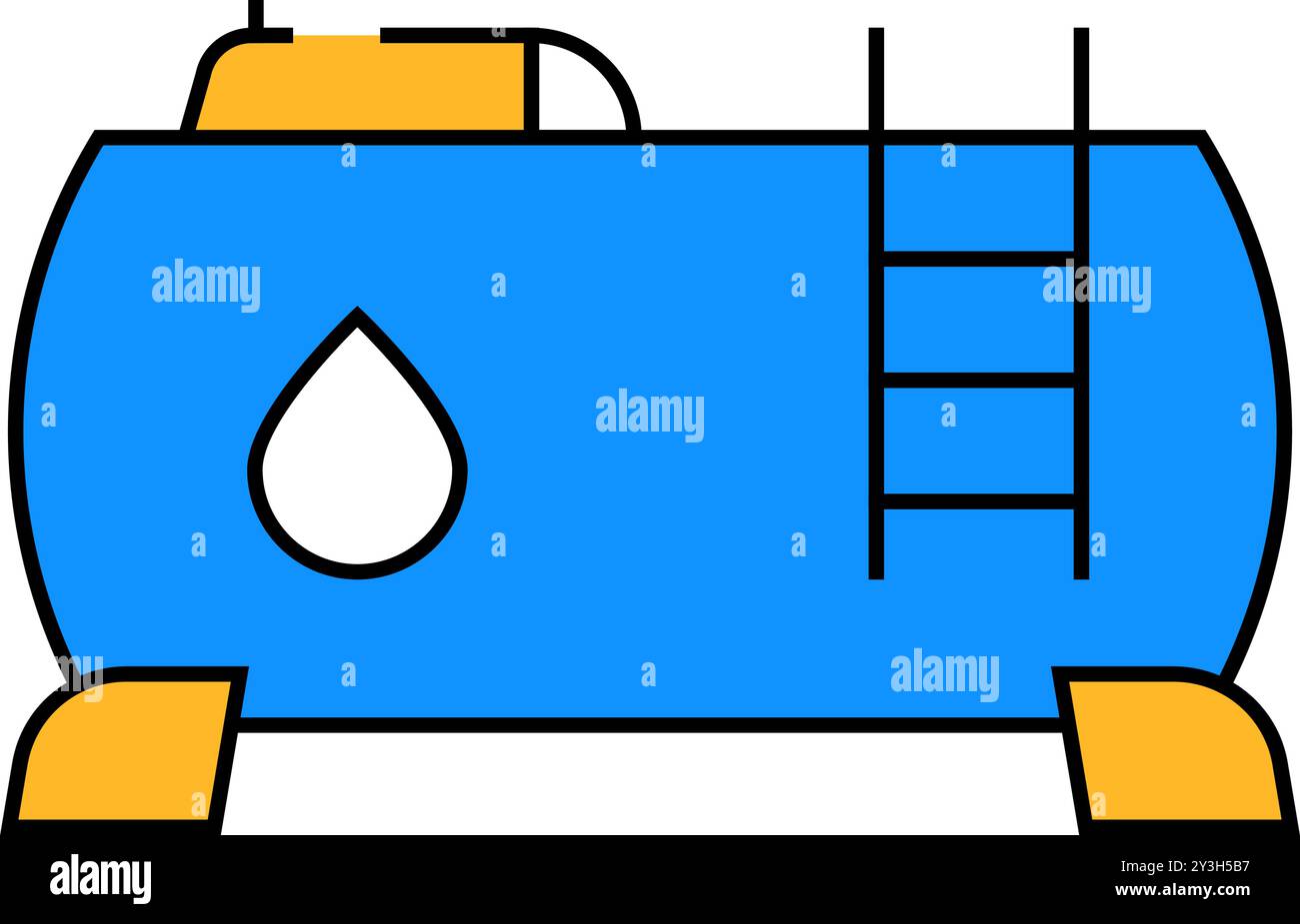 water building material icon color illustration Stock Vector Image ...