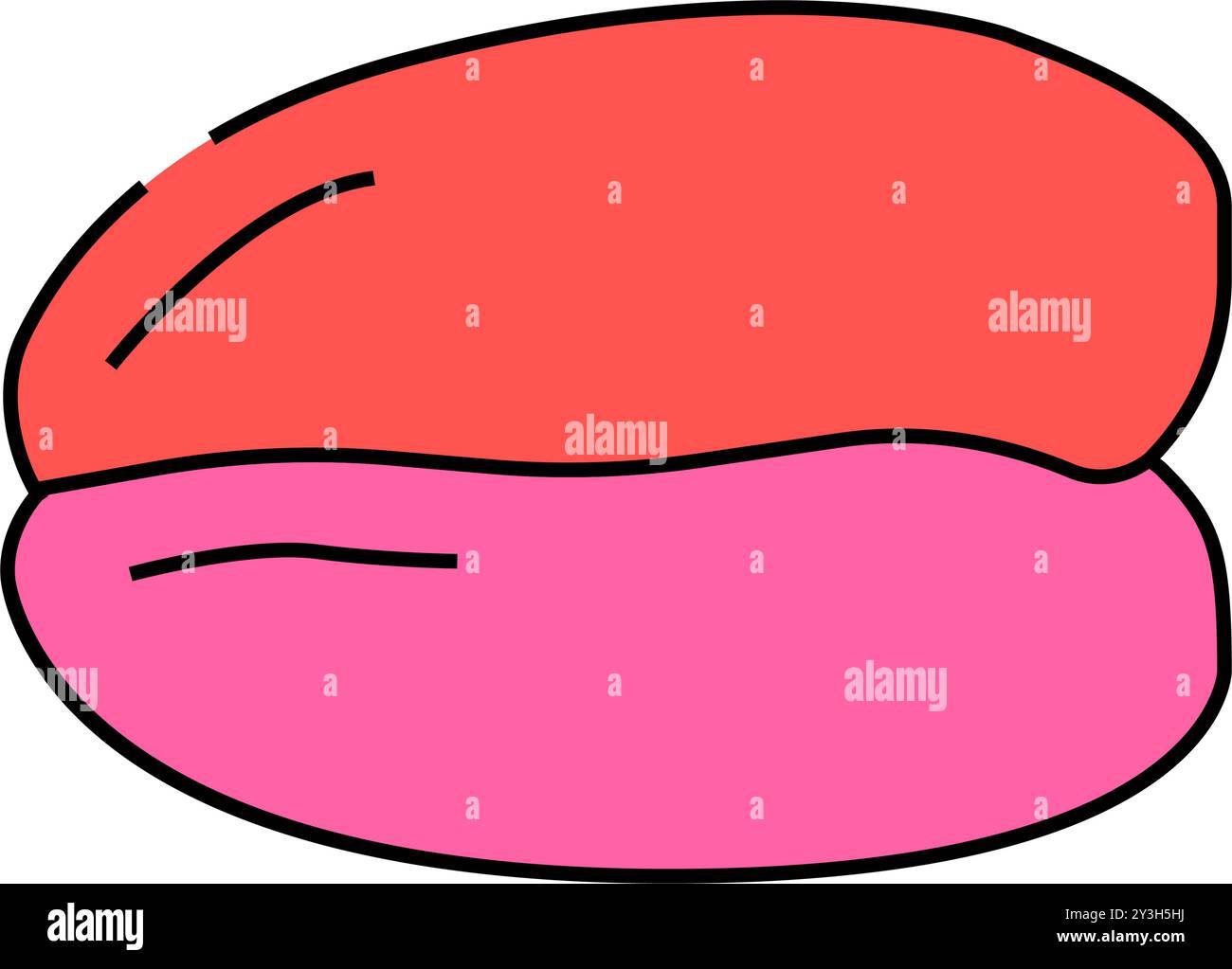 chicken fillet without skin and bones icon color illustration Stock ...