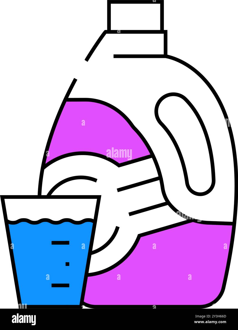 Organic washing powder Stock Vector Images - Alamy