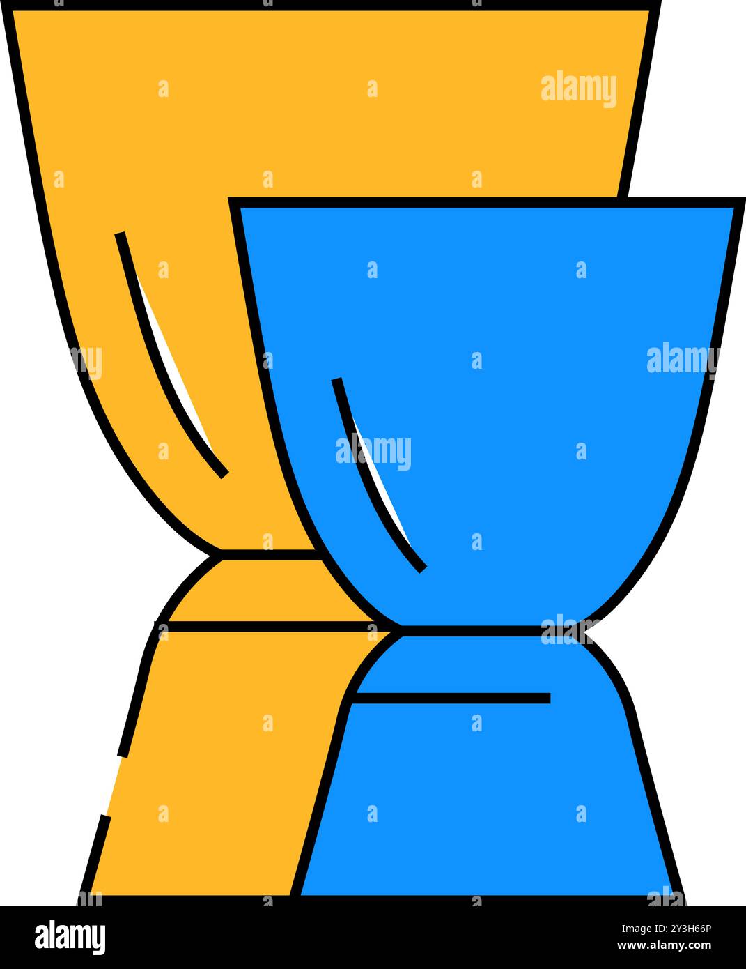 jiggers bartender icon color illustration Stock Vector Image & Art - Alamy