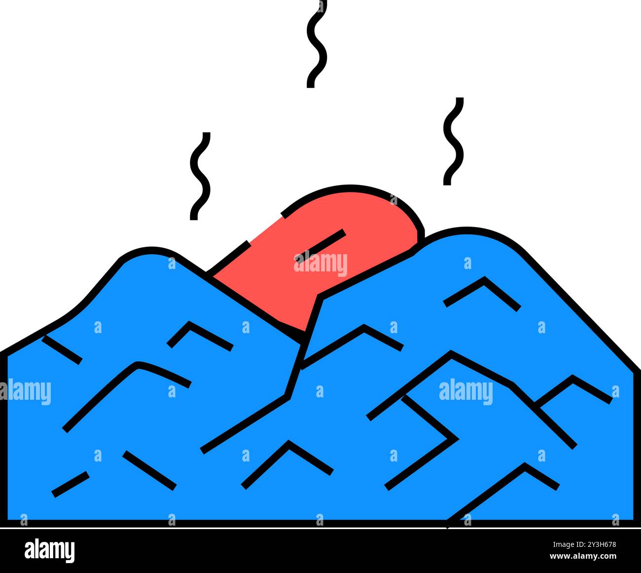 landfill gas biogas icon color illustration Stock Vector Image & Art ...