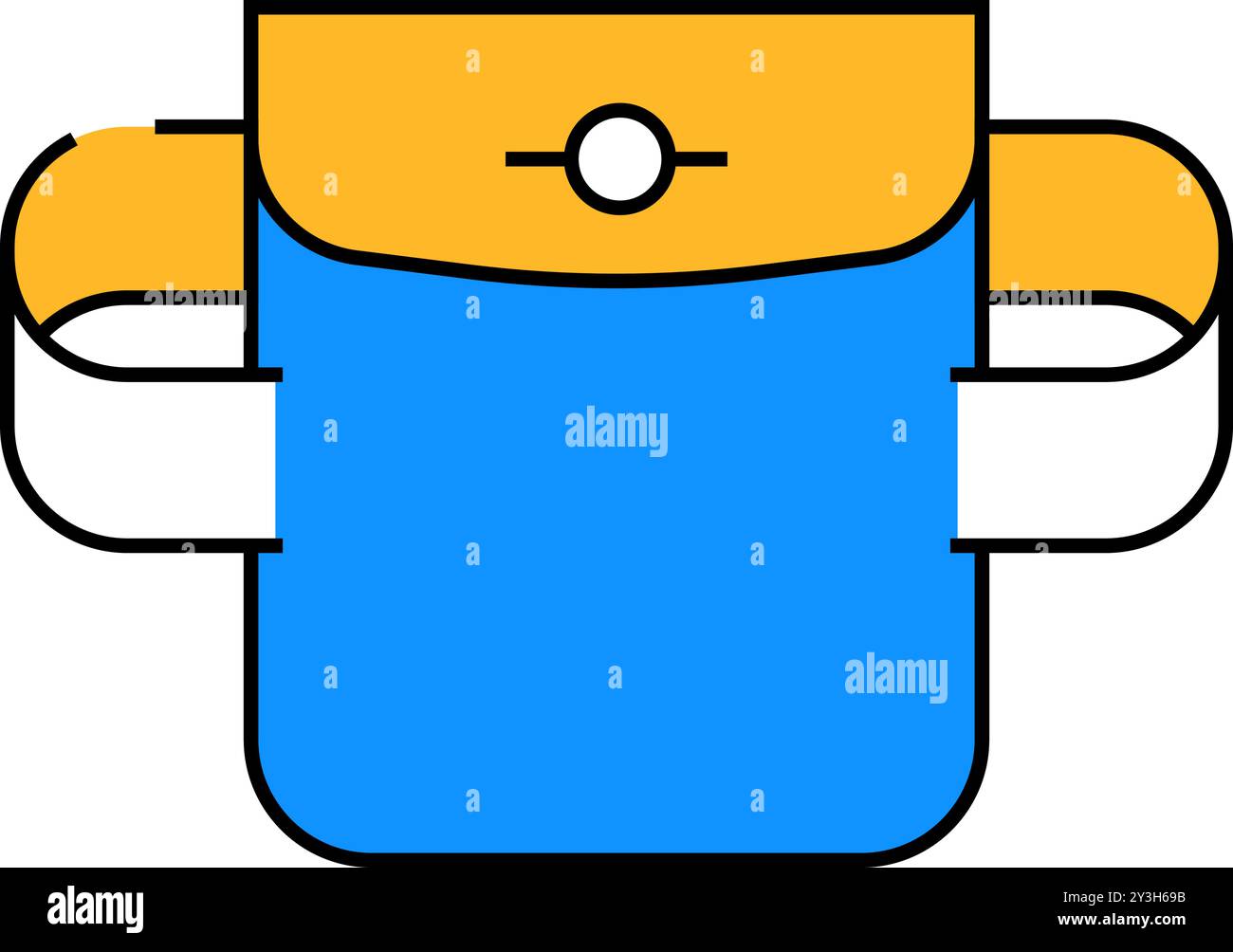 elastic pocket icon color illustration Stock Vector Image & Art - Alamy