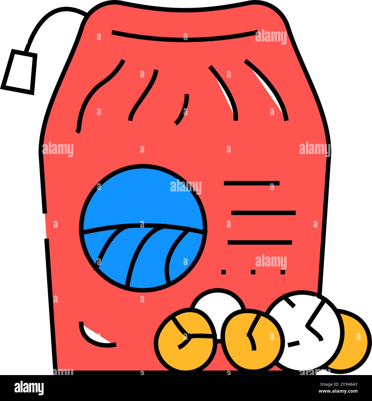 organic laundry soap detergent icon color illustration Stock Vector ...