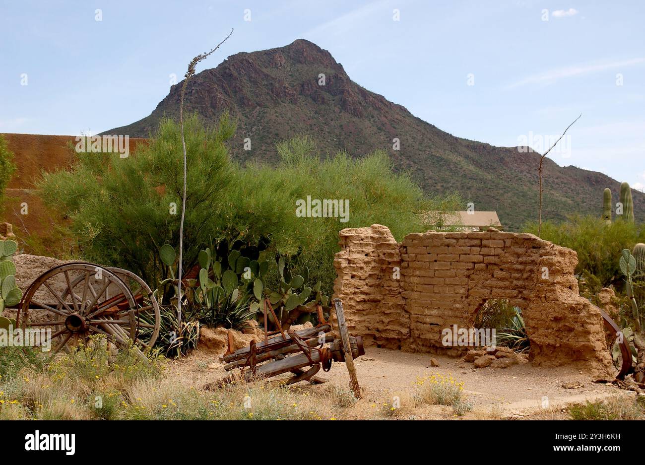 OLD TUCSON, ARIZONA, USA: Old Backlot A at Tucson Studios has been the ...