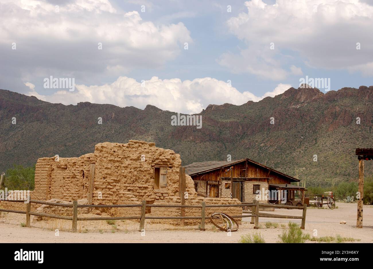 OLD TUCSON, ARIZONA, USA: Old Backlot A at Tucson Studios has been the ...