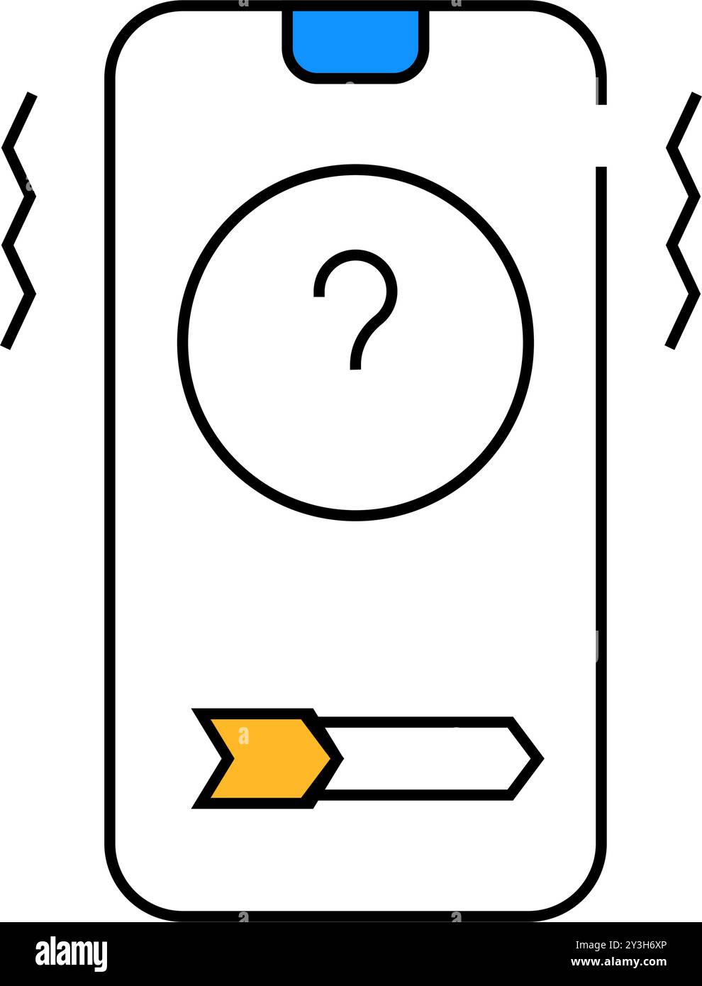 Unknown telephone user call fear Stock Vector Images - Alamy