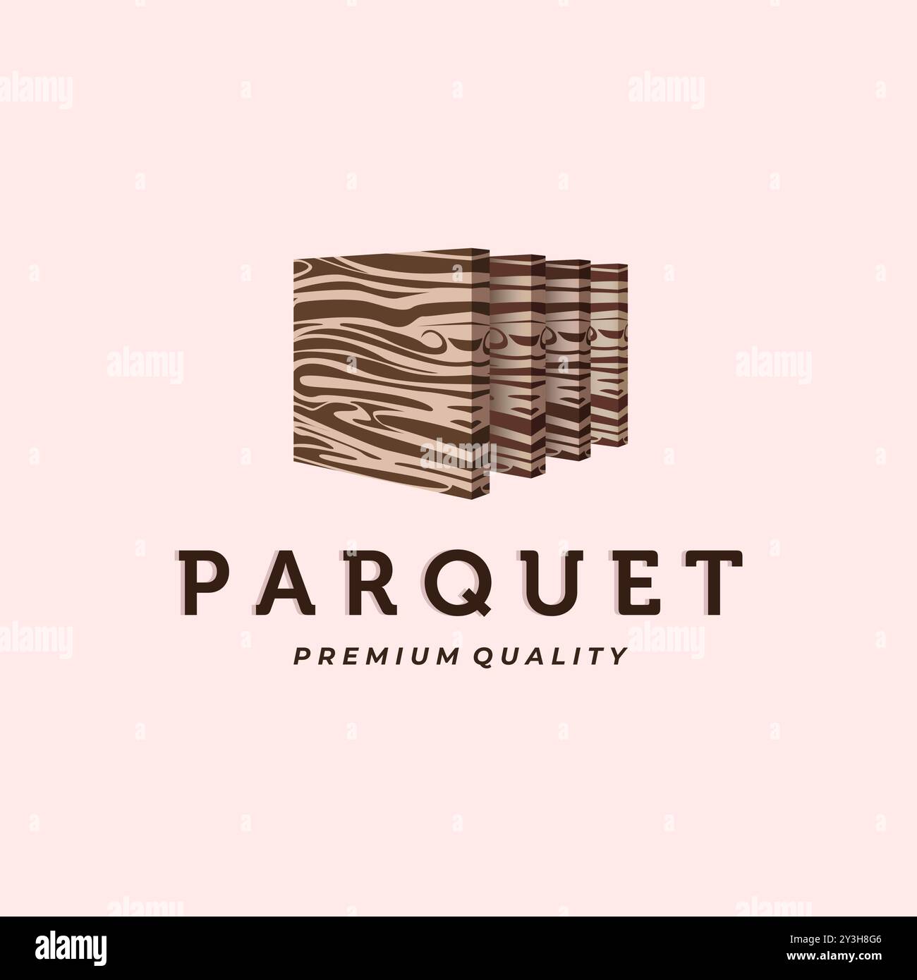 Wood Parquet Floor Illustration Logo Design. Parquet, Ceramic, Wood ...